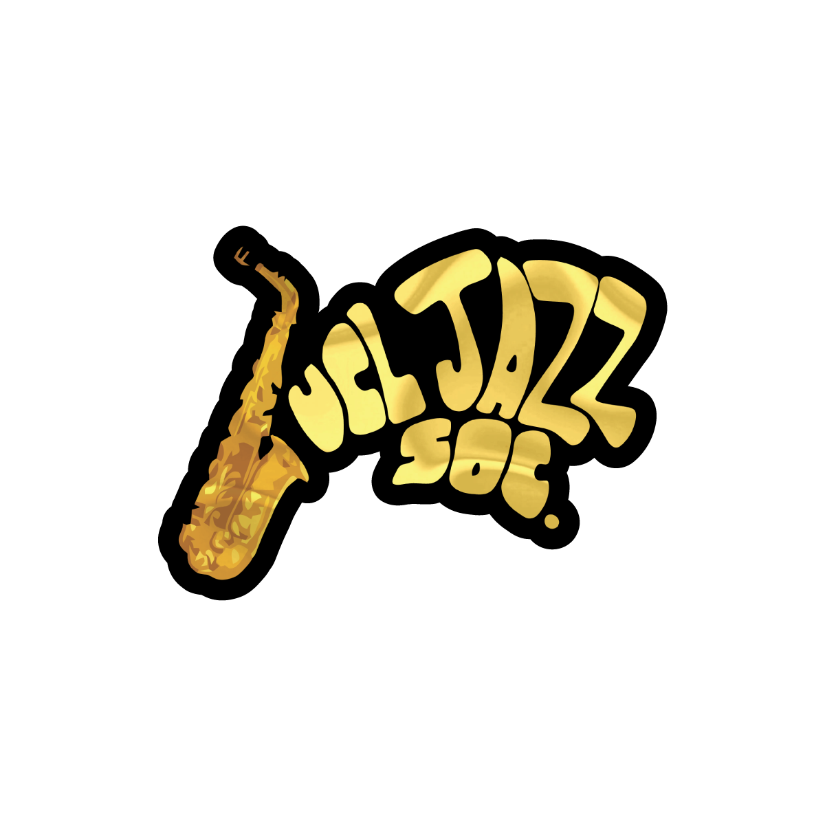 Die cut gold stickers – Customskins